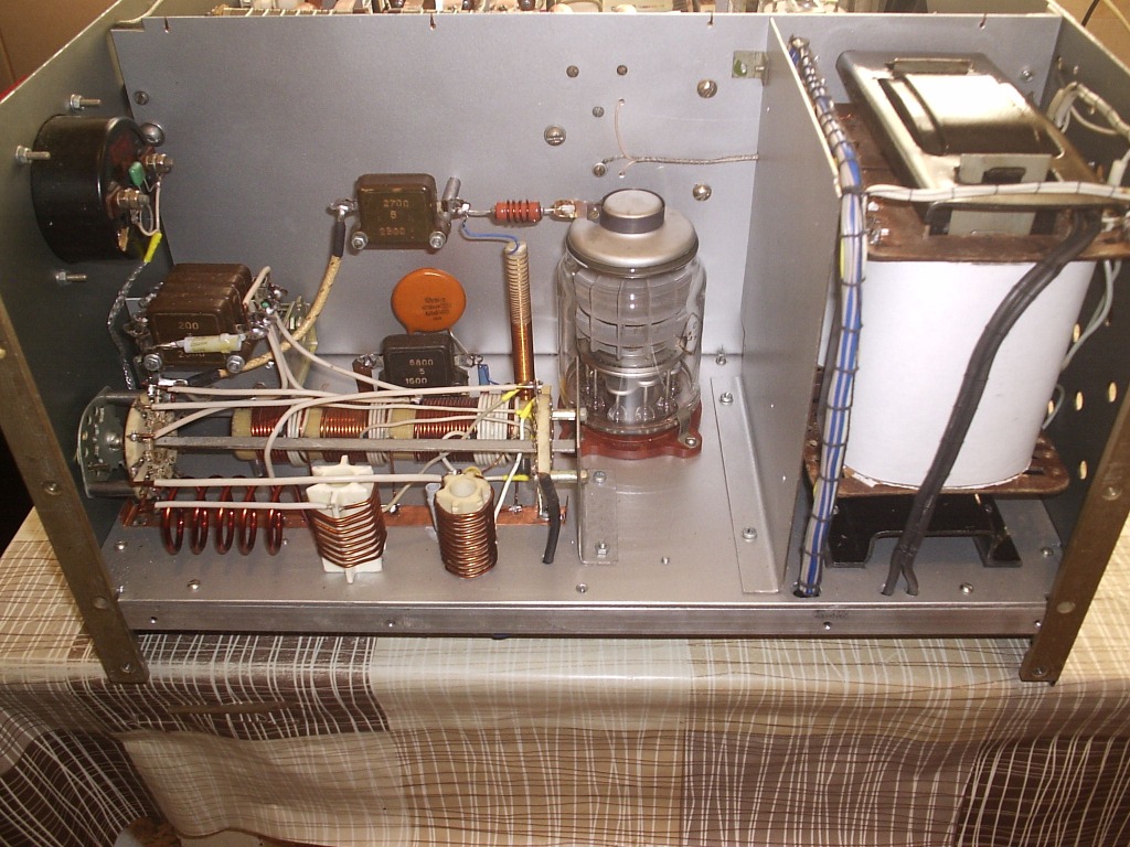 High-Power Amateur Radio Amplifier with GK71 & GU72 Tubes | 1.8-28 MHz ...