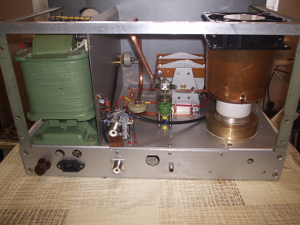 GS-35 Vacuum Tube Power Amplifier for VHF | High-Power Amateur Radio ...