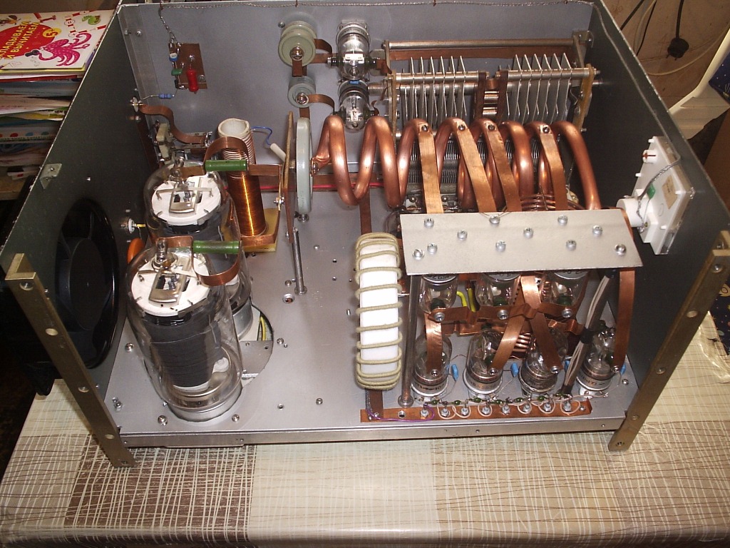 High-Power Amateur Radio Amplifier with GK71 & GU72 Tubes | 1.8-28 MHz ...